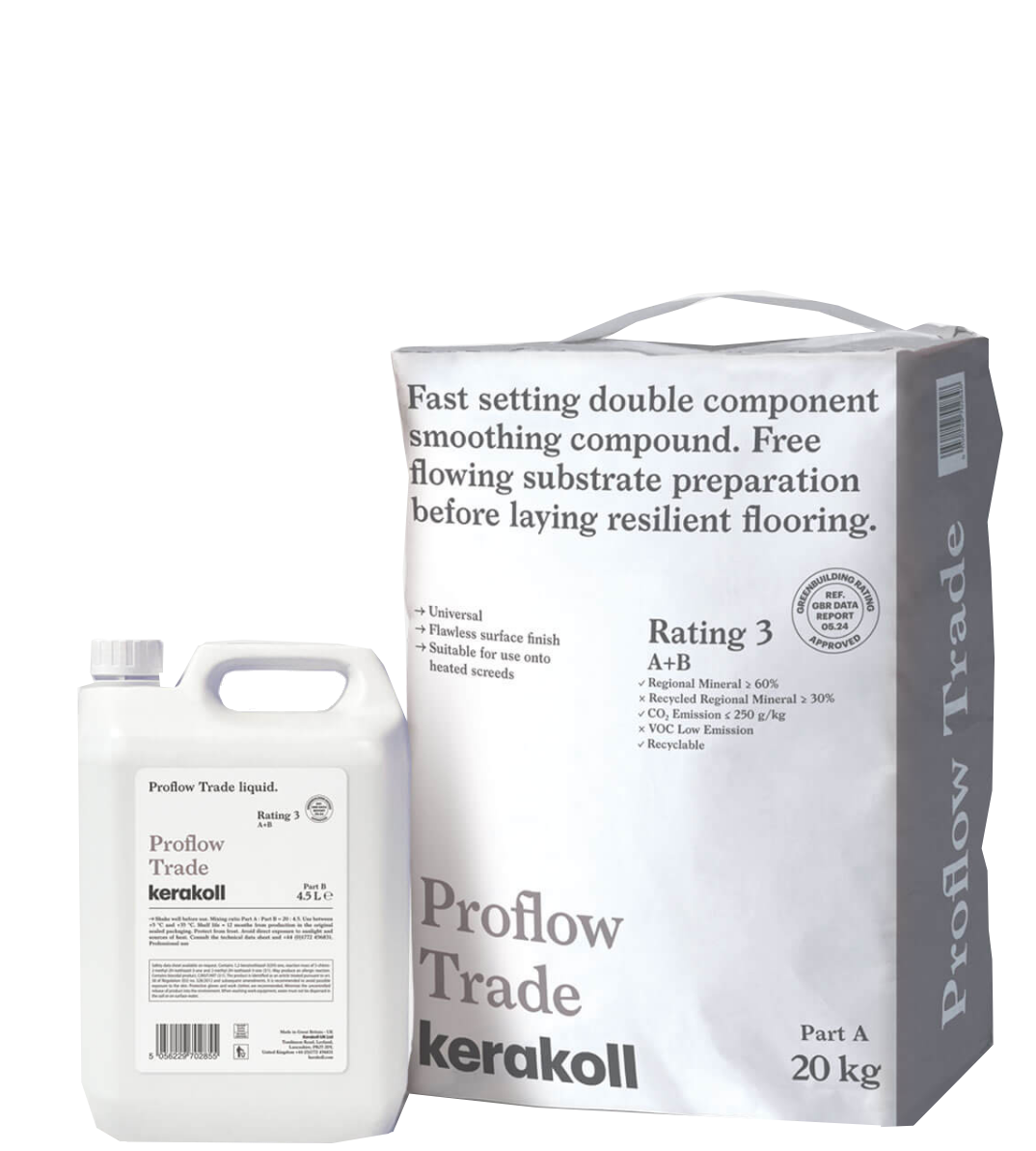 Proflow Trade double component smoothing compound - Ox Resin