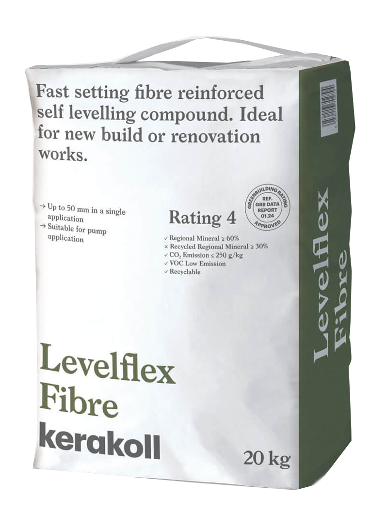 Levelflex Fibre - Fast setting fibre reinforced self levelling compound ...